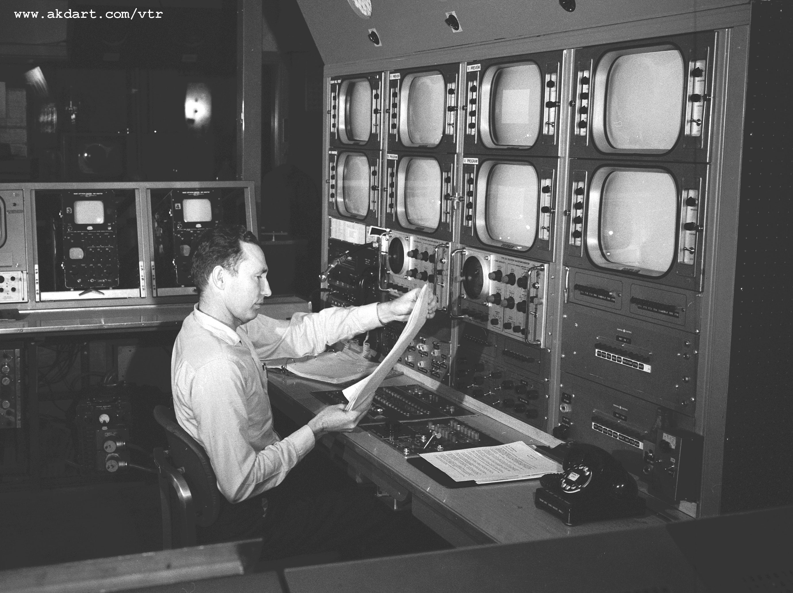 Old Control Rooms and Studios of KRLD-TV