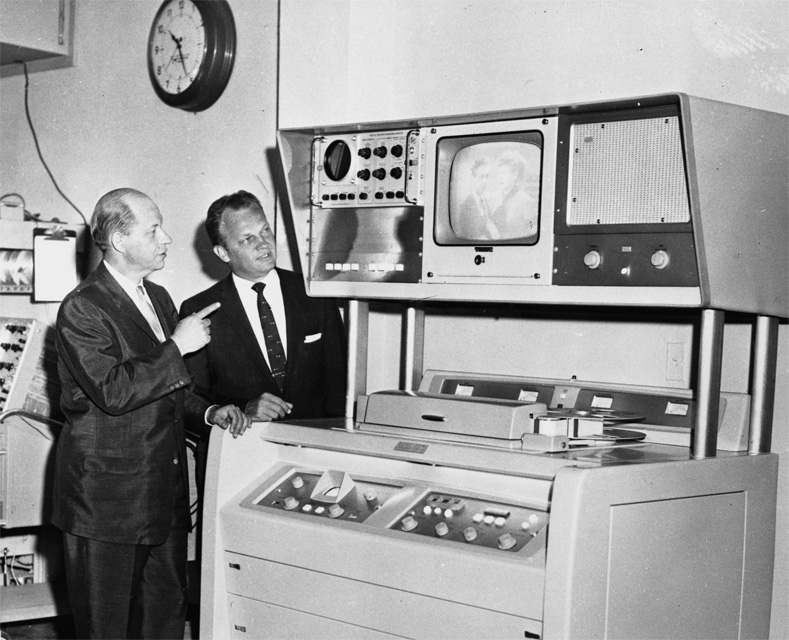 The First Videotape Machines at KRLD-TV