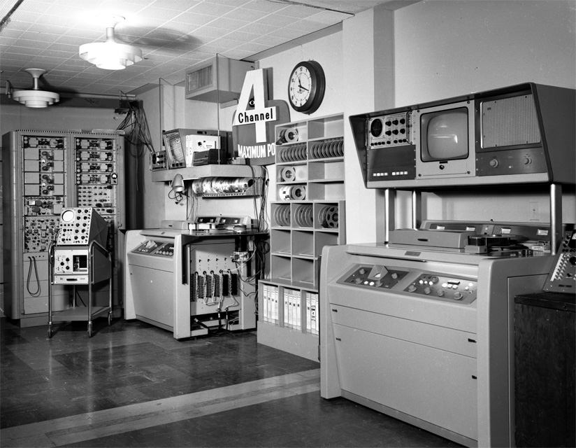 The First Videotape Machines at KRLD-TV