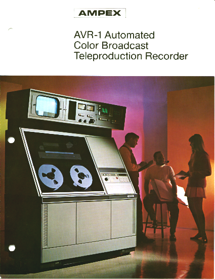Ampex Demonstrates the AVR-1