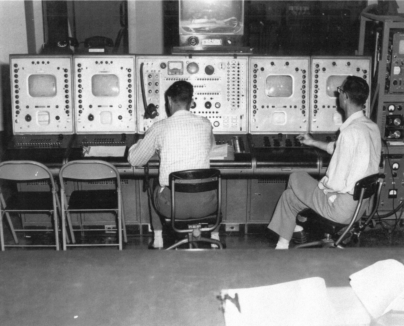 Photos of KRLD-TV from the Charley Dobkins Collection