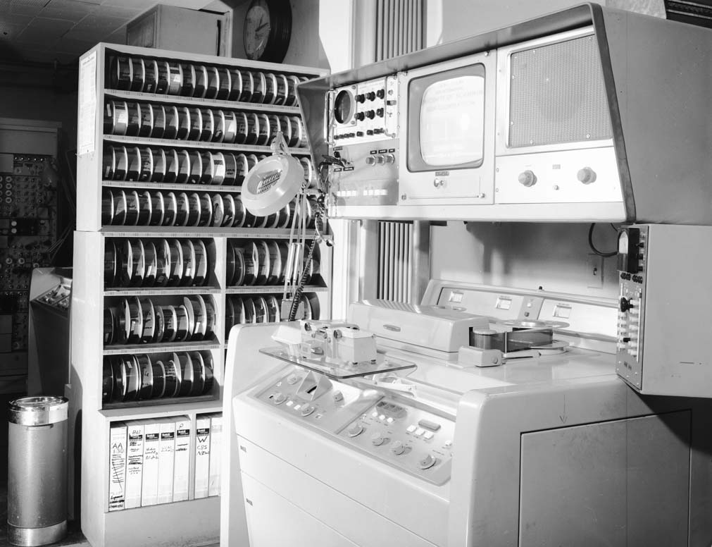 The First Videotape Machines at KRLD-TV