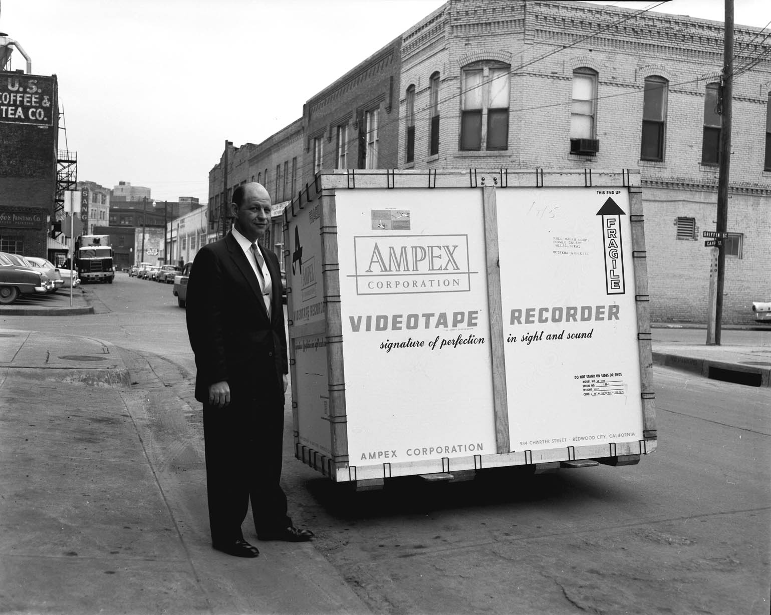The First Videotape Machines at KRLD-TV